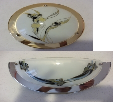 Applique plafoniere varie in vetro metallo o plastica per interni ed esterni